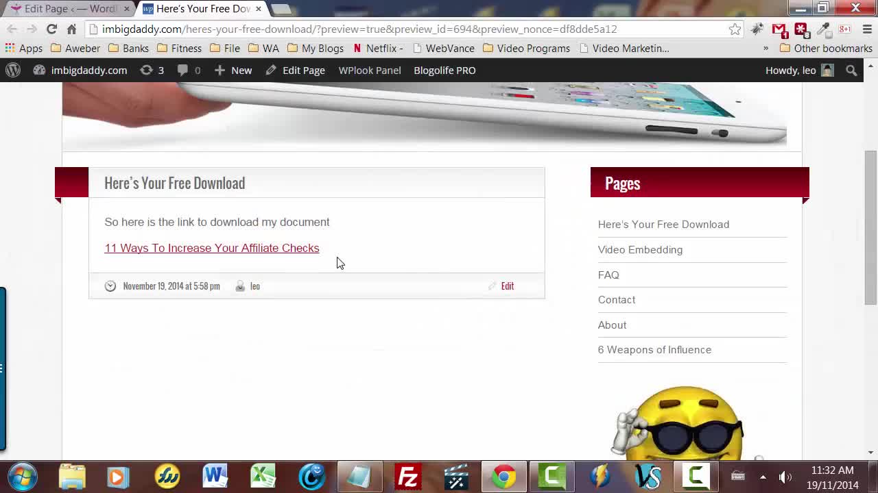 Creating A Downloadable File Link On Your Website